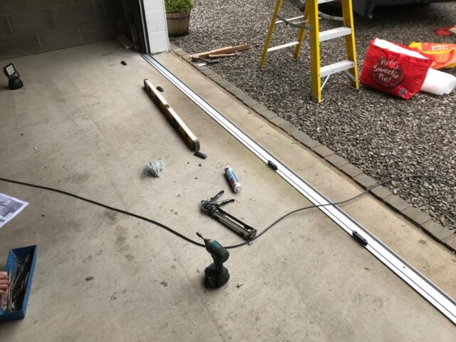 Installation of a Ryterna side sliding door | Arridge Garage Doors - Blog