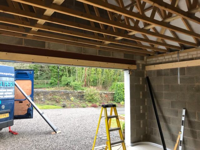 Installation of a Ryterna side sliding door | Arridge Garage Doors - Blog