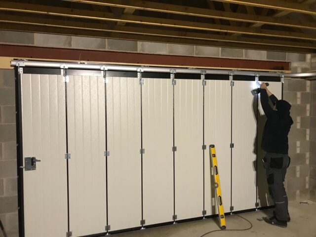 Installation of a Ryterna side sliding door | Arridge Garage Doors - Blog